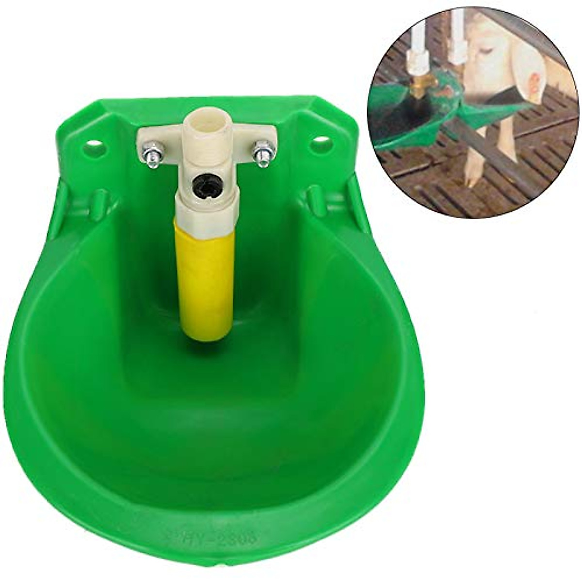Sheep Water Bowls Touch Valve, Feeding & Watering Equipment Watering Supplies Plastic Cup Animal Feeders Drinking Equipment for Piglet Cattle Dog[#1]