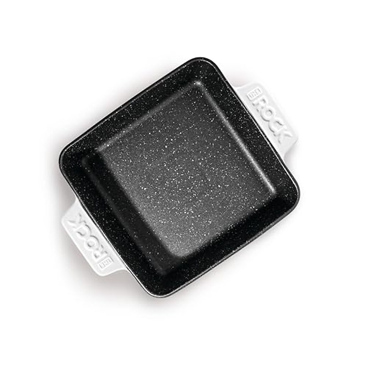 Starfrit 034390-004-0000 The Rock 9" x 9" Ceramic Baking Dish, White