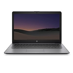 HP 2021 Newest Premium 14 inch HD Laptop, Intel Dual-Core Processor Up to 2.6GHz, 4GB RAM, 64GB eMMC Storage, Webcam, Bluetooth, HDMI, Wi-Fi, Brilliant Black, Windows 11 with 1 Year Microsoft 365