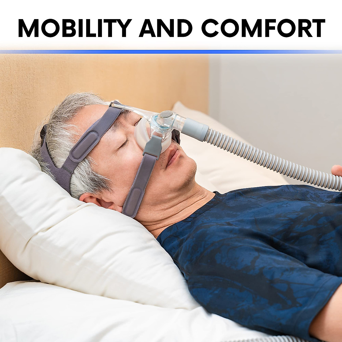 BISTRAS Made in USA - 8 Foot Universal CPAP Tubing - Compatible with All Major CPAP, BiPAP and Most Machines (1 Pack)