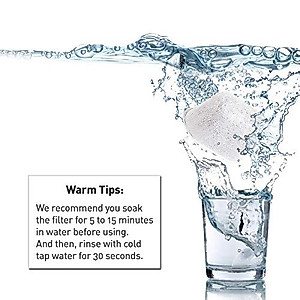 PUREUP 12pack Compatible with Cuisinart Coffee Filter Replacement Charcoal Water Filters