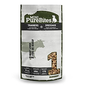 Mini-PureBites Freeze Dried Beef Dog Treats | Only 1 Ingredient | 85g