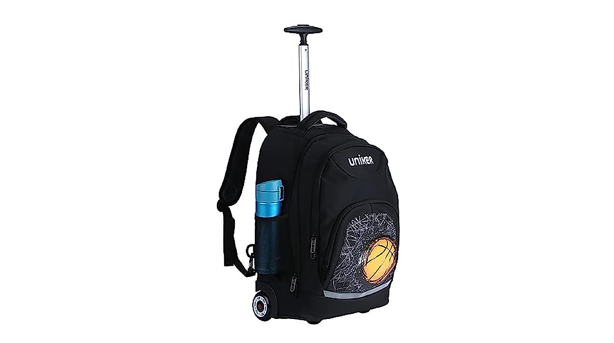 UNIKER 15.6 Inch Rolling Laptop Bag - Travel with Ease