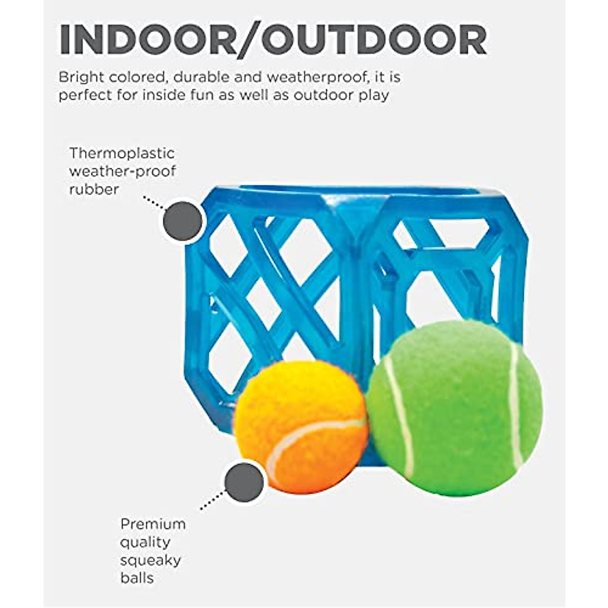 Outward Hound Puzzle Cube Interactive Squeaky Dog Toy