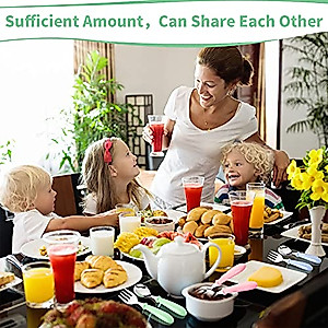 9 Pieces Toddler Utensils Stainless Steel Fork and Spoon Safe Baby Silverware Set, Kid Safe Utensils Children's Flatware Kids Cutlery Set with Round Handle for LunchBox (Blue, Green, Pink)