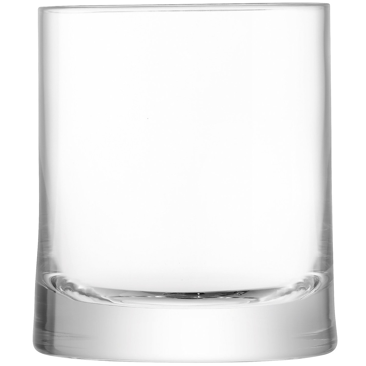 LSA Gin Tumblers in Clear with Subtly Flared Base - Durable Mouth Blown Drinking Glasses - 10 oz Drinkware - Pack of 2