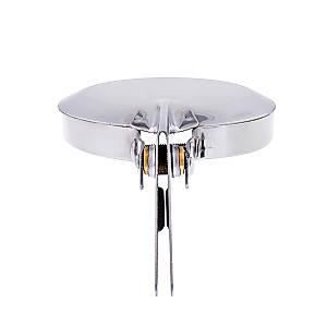 United Pacific 21329 Stainless Steel Rain Cap for 8” Diameter Straight Stack, 430 Stainless Steel Construction, Counter-Balance Design – 8” – ONE Unit