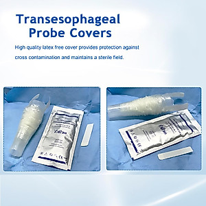 Transesophageal Probe Covers, Transesophageal Echocardiog-raphy (TEE) Covers, Sterile, Latex Free (25 Pcs)