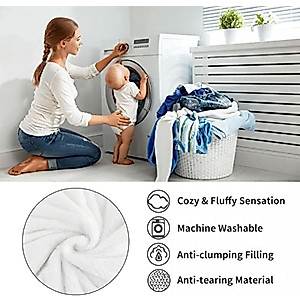 Cartoon Blanket Flannel Fleece Throw Blankets Super Soft Cozy Warm Plush Bedding for Sofa Living Room Bedroom (Color 2, 50X40Inch)