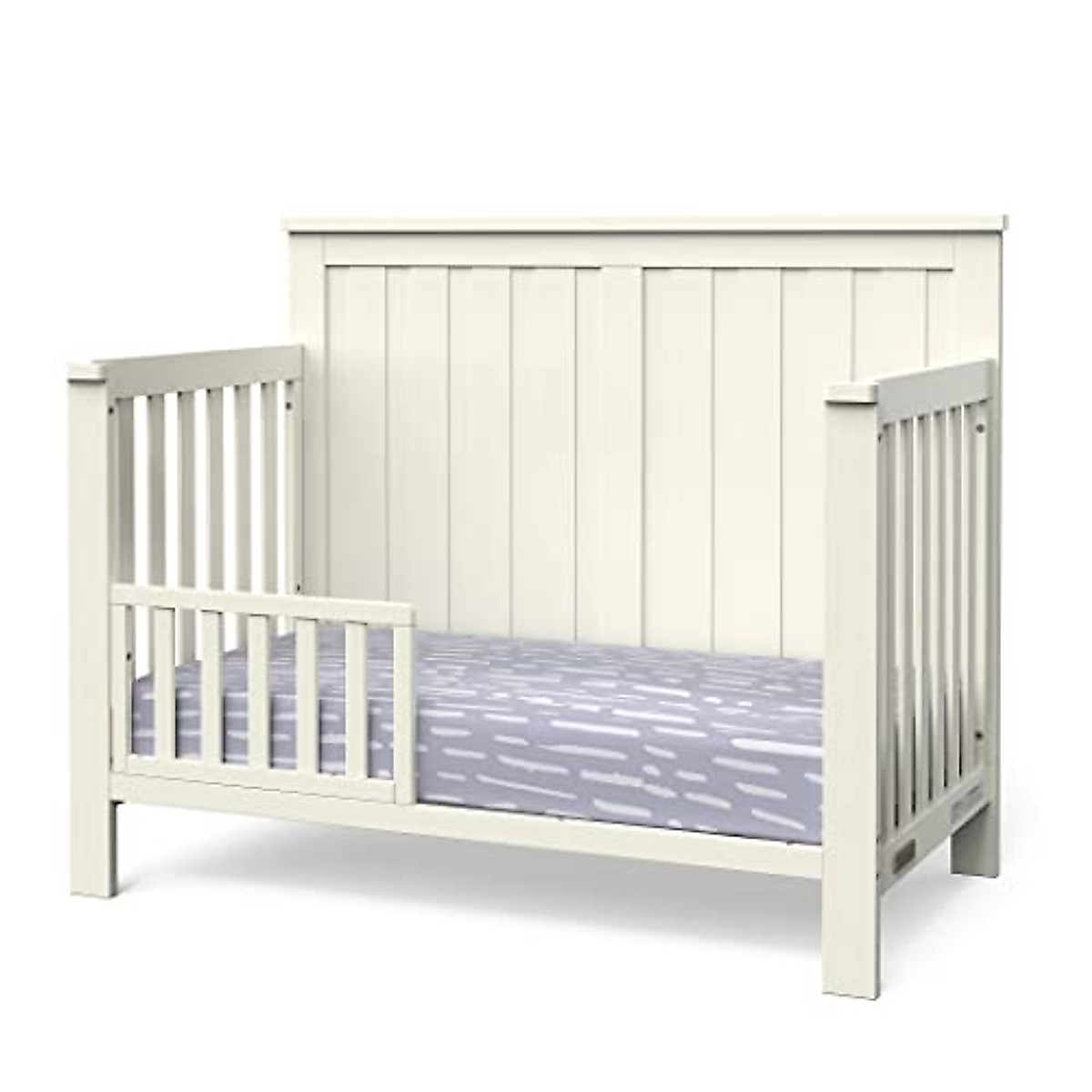 Child Craft Calder 4-in-1 Convertible Baby Crib, Brushed Cotton