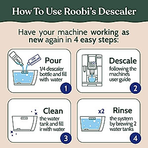 DeLonghi Compatible Descaling Solution. Clean & Descale your DeLonghi Coffee Maker. 4 Uses, Single Bottle. Eco-Friendly Maintenance Kit.