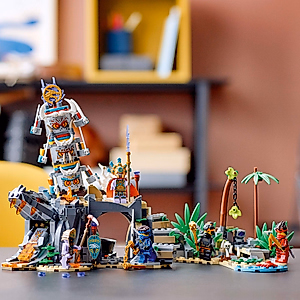 LEGO NINJAGO The Keepers' Village 71747 Building Kit; Ninja Playset Featuring NINJAGO Cole, Jay and Kai; Cool Toys for Kids Aged 8 and Up Who Love Ninjas and Creative Play, New 2021 (632 Pieces)