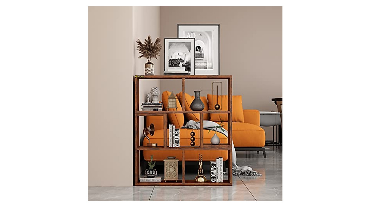 ALISENED 7-Cube Storage Shelf - Modern Organizer