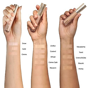 Jouer Essential High Coverage Liquid Concealer - Soft Matte Finish - 25 Shades - Healthy Ingredients - Paraben, Gluten & Cruelty Free - Vegan Friendly,Amber- Dark Skin with Golden Undertones