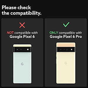 Caseology Vault Protective Case Compatible with Google Pixel 6 Pro Case (2021) - Matte Black