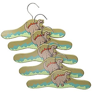 Kidorable Boys Toddler Hanger Set, Dinosaur, Medium
