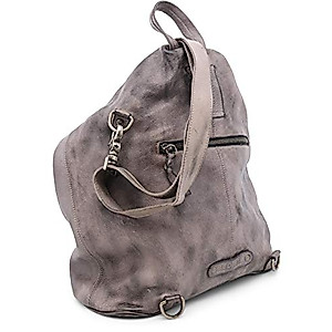 Bed|Stu Women’s Delta Leather Bag (GREY DIP DYE)