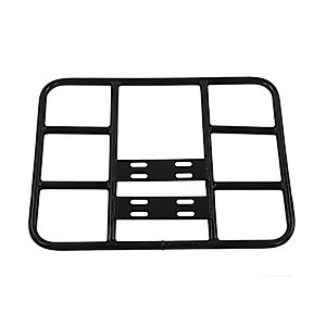 Food Delivery Box Rack Rear Grille 80kg Loading Seamless Steel Tube Universal for All types of Motorcycle Electric (Type 2 48/38)