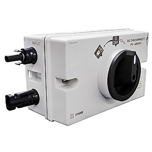 AIMS Power Solar PV DC Quick Disconnect Switch 1200V 32 Amp