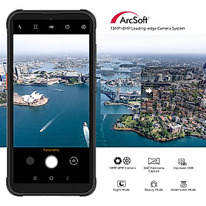 Rugged Smartphone Unlocked, (2023)Blackview BV5200 Pro Waterproof Unlocked Android Phones, Octa-core 7GB+64GB/SD 1TB, 10W Fast Charge 5180mAh Battery, ArcSoft® 13MP, NFC, Face ID,6.1''HD+,3 Card Slots