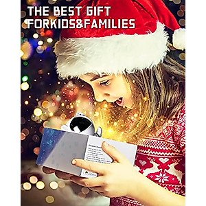 JCC Astronaut Galaxy Projector, Astronaut Space Star Light Projector for Kids, 360° Adjustable Starry Night Light Projector for Bedroom with Timer and Remote, Christmas Birthday Best Gift for Children