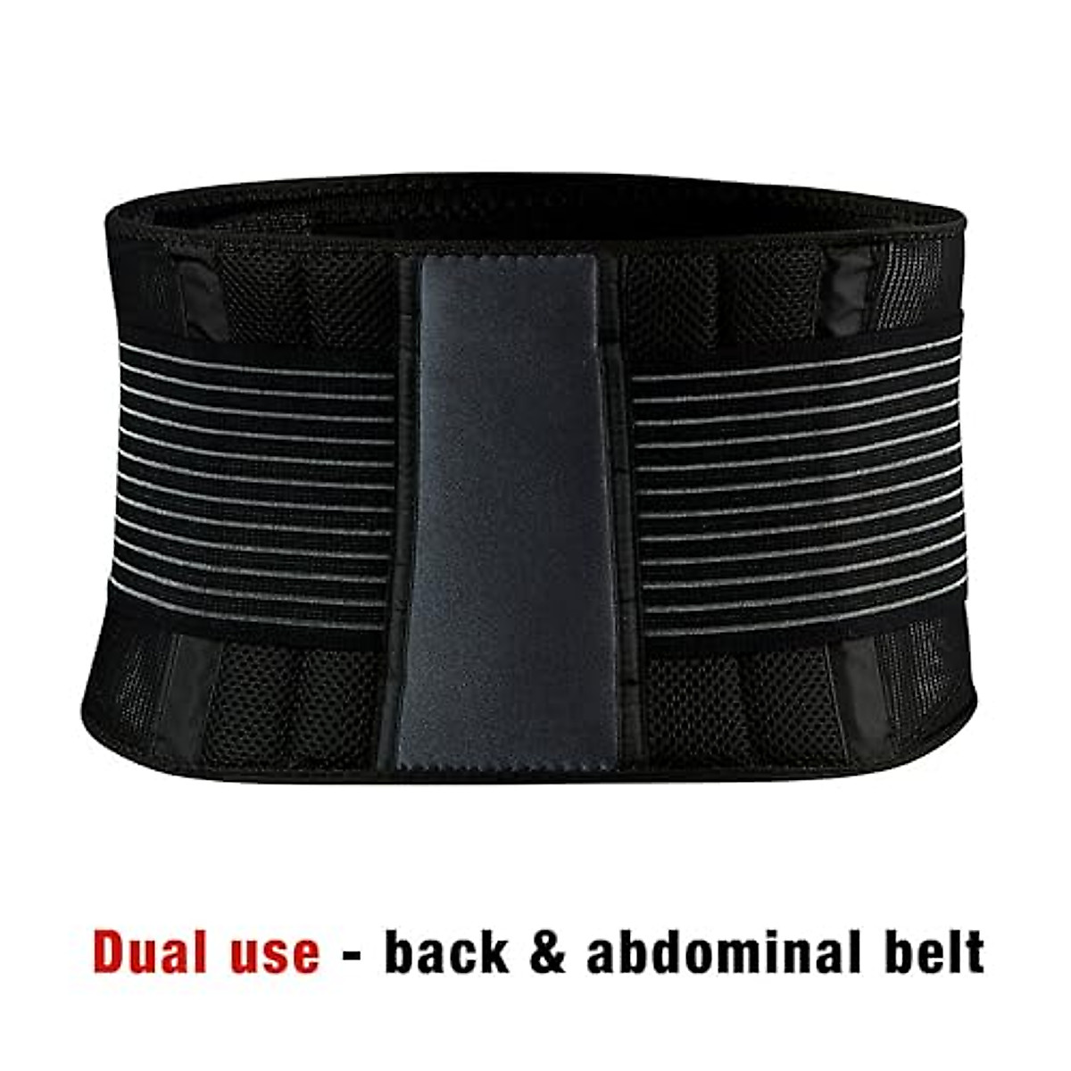 ACE Back Brace, Doctor Developed, Adjustable, Black