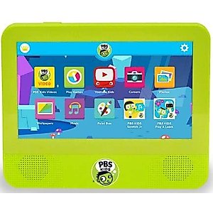 Ematic PBS Playtime Tablet DVD Player Android 7.0 Nougat 7" Touchscreen Tablet and Portable DVD Player Combo