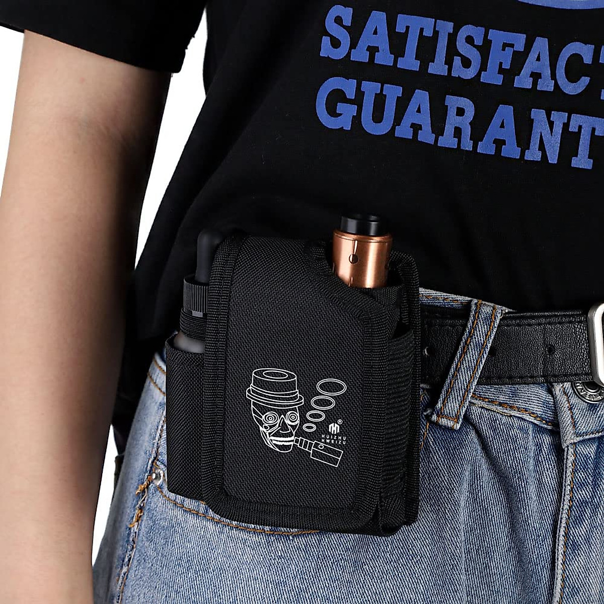 HUIZHU Vape Mod Carrying Bag, Vape Travelling Case For Box Mod, Tank, liquid bottle, Battery - Best Vape Portable Travel to Keep Your Vape Accessories Organized