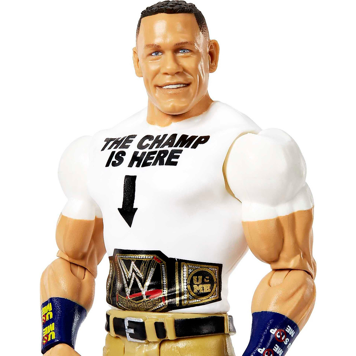 Mattel WWE John Cena Basic Action Figure, Posable 6-inch Collectible for Ages 6 Years Old & Up