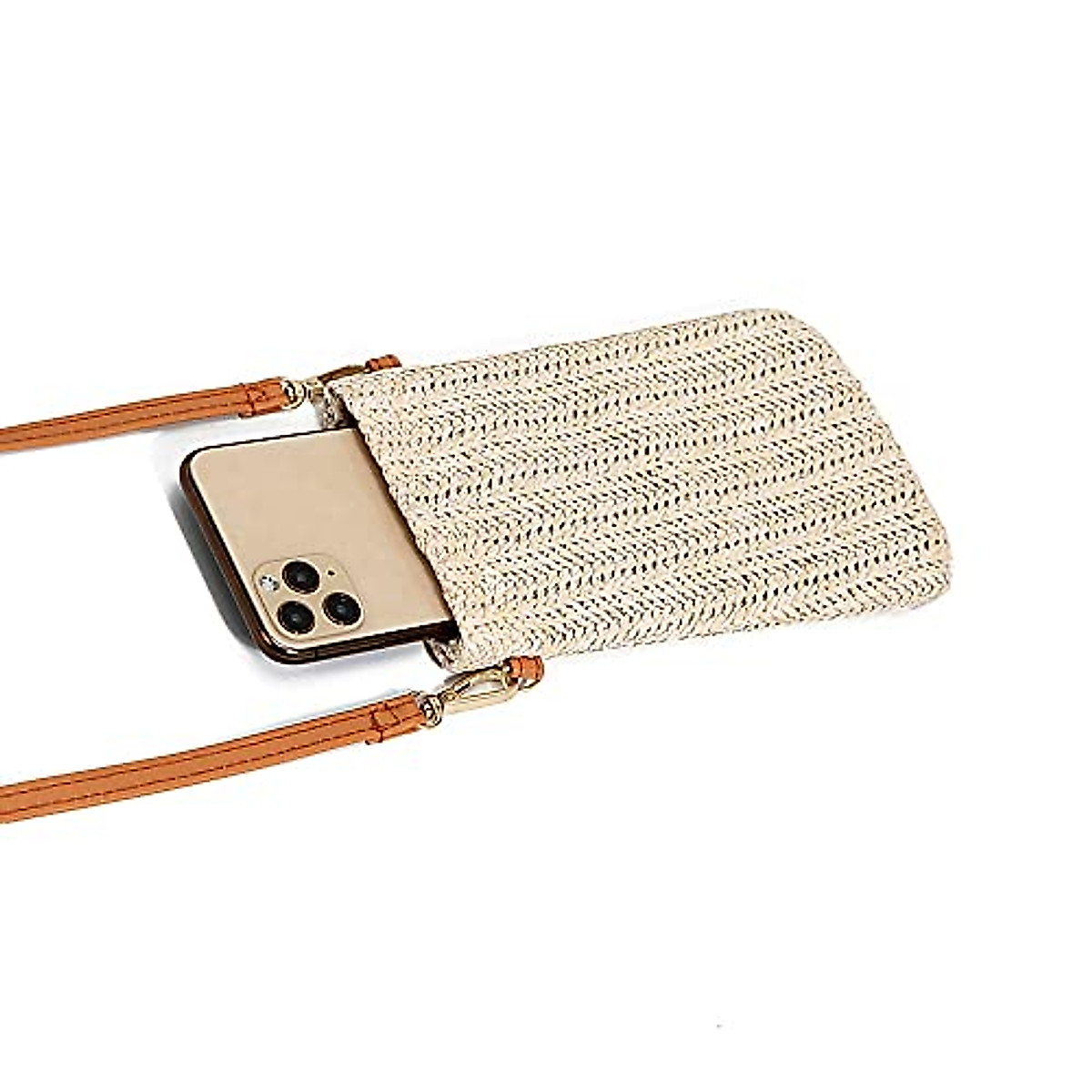 Summer Straw Beach Bag Tote Shoulder Bag Handwoven Purse Handbag for Women Girls Outdoor Casual Top Handle Cross Body Bag