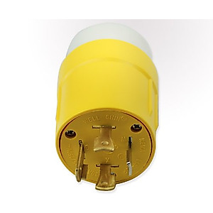 Conntek RV Generator Adapter L14-30P 30A 125/250V Locking Plug to RV 30A Female Connector