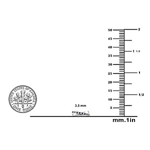 Beyond Brilliance 1/4 Carat Diamond, Pavé-Set 14K White Gold Round Diamond & Blue Sapphire Infinity Band Ring (I-J, I1-I2)