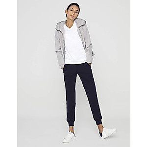 AJISAI Women's Joggers Pants Drawstring Running Sweatpants with Pockets Lounge Wear Black S