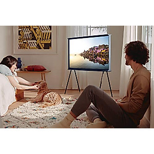 SAMSUNG 55-inch Class SERIF QLED Serif Series - 4K UHD Quantum HDR 4X Smart TV with Alexa Built-in (QN55LS01TAFXZA, 2020 Model)