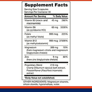 The Outback Series Magnesium+ Supplement - 300mg Magnesium Citrate & Glycinate - 90 Count