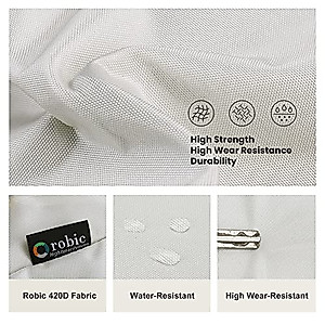 MOUNTAINTOP 28L Hiking Backpack for Women Outdoor Backpack for Camping Cycling and Traveling, 20.5×12.2×6.3 IN, Ivory