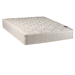 Continental Sleep Gentle Firm Tight top Innerspring Fully Assembled Mattress, Good for The Back, Twin, No