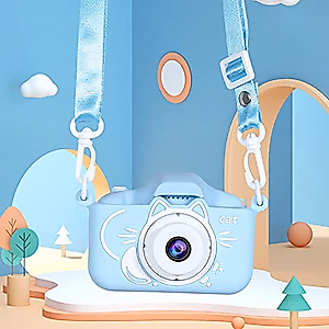 Kids Camera, New Mini Camera Photography & Video Recording, Front & Rear Dual 4000W Pixe-l HD Camera, Multiple Fliters Kids Camera Halloween