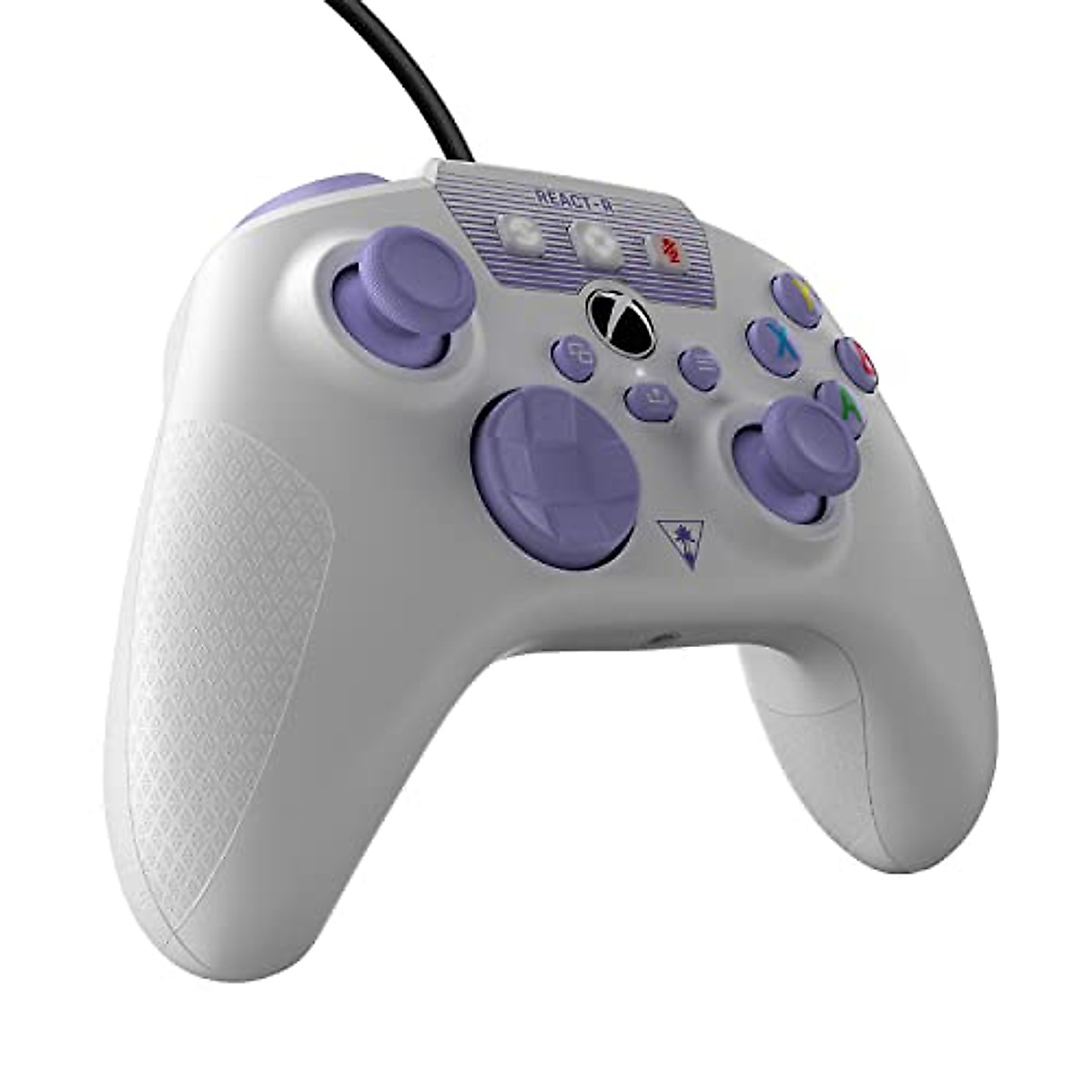 Turtle Beach React-R Controller White/Purple - Xbox Series X|S, Xbox One and PC