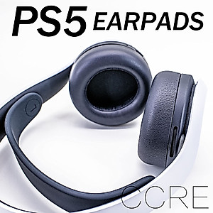 CCRE Earpads Replacement for Playstation 5 PS5 Pulse 3D Headset - Ear Cushion/Ear Cups (Dark Blue)