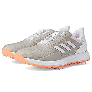 adidas Women's W S2G BOA 23 Sneaker, FTWR White/FTWR White/Coral Fusion, 10