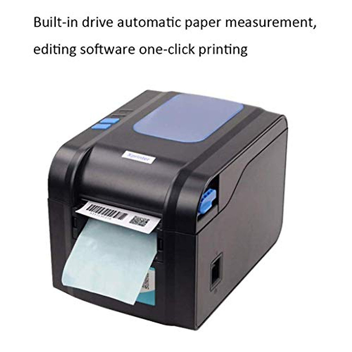XXXDXDP USB Port Barcode Label Printer Thermal Barcode Printer Thermal Receipt Printer for 16mm or 82mm Thermal Paper