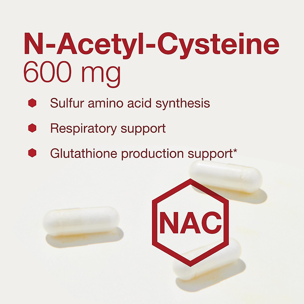 Protocol NAC with Selenium and Molybdenum - Glutathione, Brain, and Lung - 100 Veg Caps