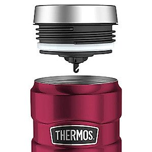 Thermos Stainless King Travel Tumbler, Raspberry, 470 ml