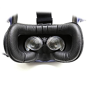 TamBee Face Foam Vive PRO VR Replacement Headset Foam Replacement for HTC Vive PRO VR PU Leather Cover Face Pad 4Pcs
