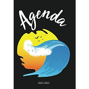 agenda escolar 2022-2023 surf: Agenda 2022-2023 Semana Vista | Septiembre 2022 a Diciembre 2023, calendario, planificador | Ideal para Estudiantes de ... y Preparatoria y Colegio (Spanish Edition)