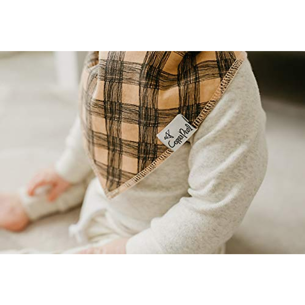 Copper Pearl Baby Bandana Drool Bibs for Drooling and Teething 4 Pack Gift Set “Jo