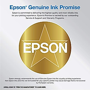 Epson EcoTank Photo ET-8550 Wireless Wide-Format All-in-One Supertank Printer with Scanner, Copier, Ethernet and 4.3-inch Color Touchscreen
