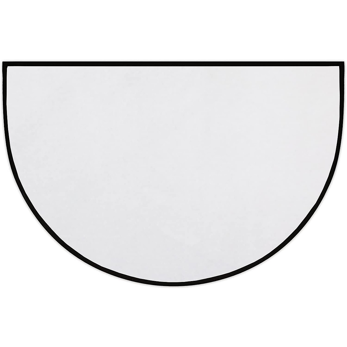 Nichpedr Welcome Half Round Door Mat Flower Daisy Floral Butterfly Entrance Way Rugs Doormats Soft Non-Slip Washable Bath Rugs Floor Mats for Home Bathroom Indoor Outdoor 18x30 Inch