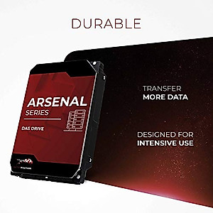 Water Panther WP Arsenal 12TB SATA 7200RPM 3.5-Inch DAS Hard Drive (Renewed)